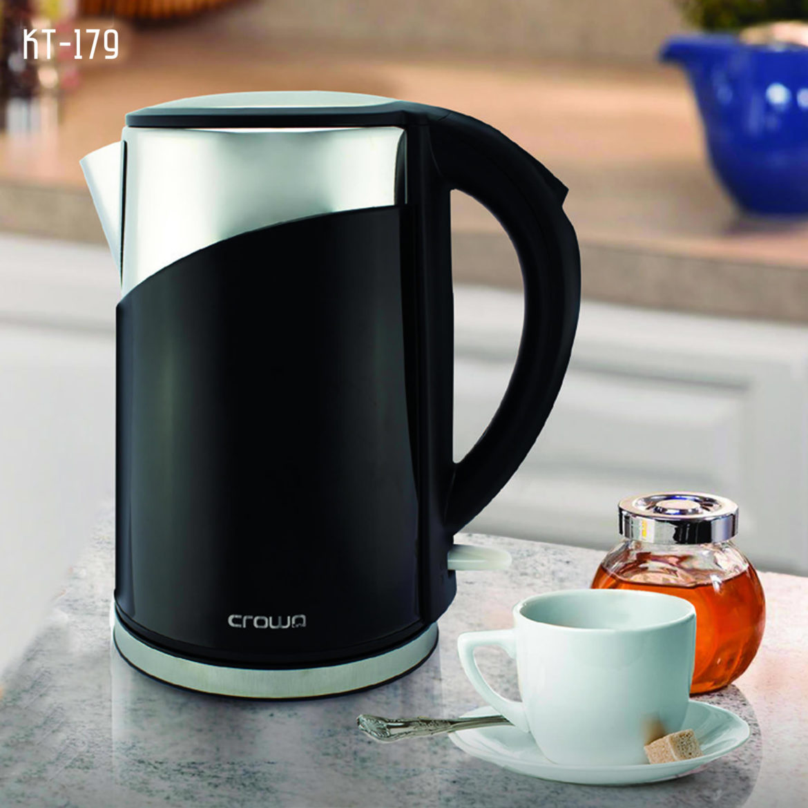 Crown line Electric Kettle KT-179 - Crownline
