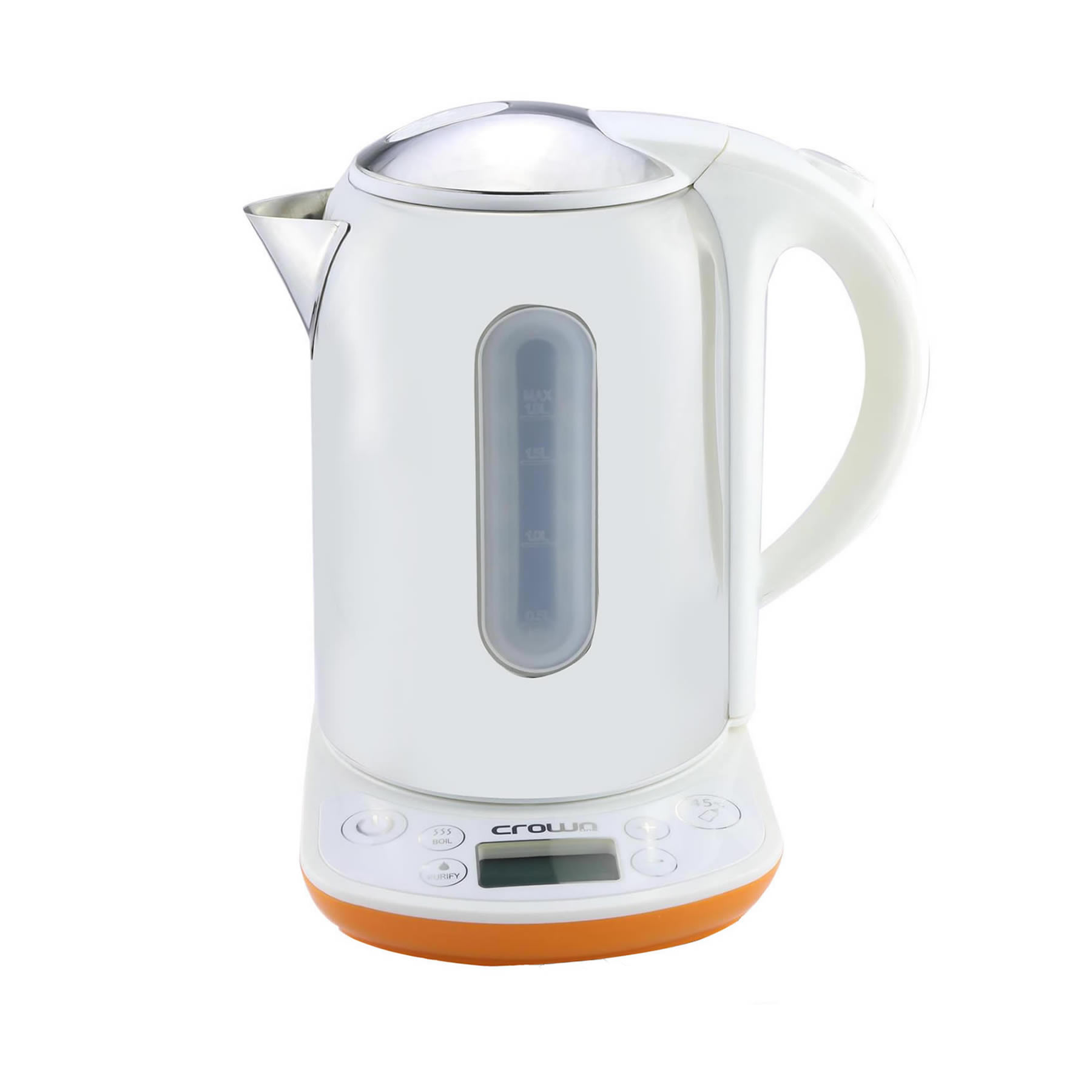Stainless Steel Cordless Kettle KT-209 [Discontinued] - Crownline