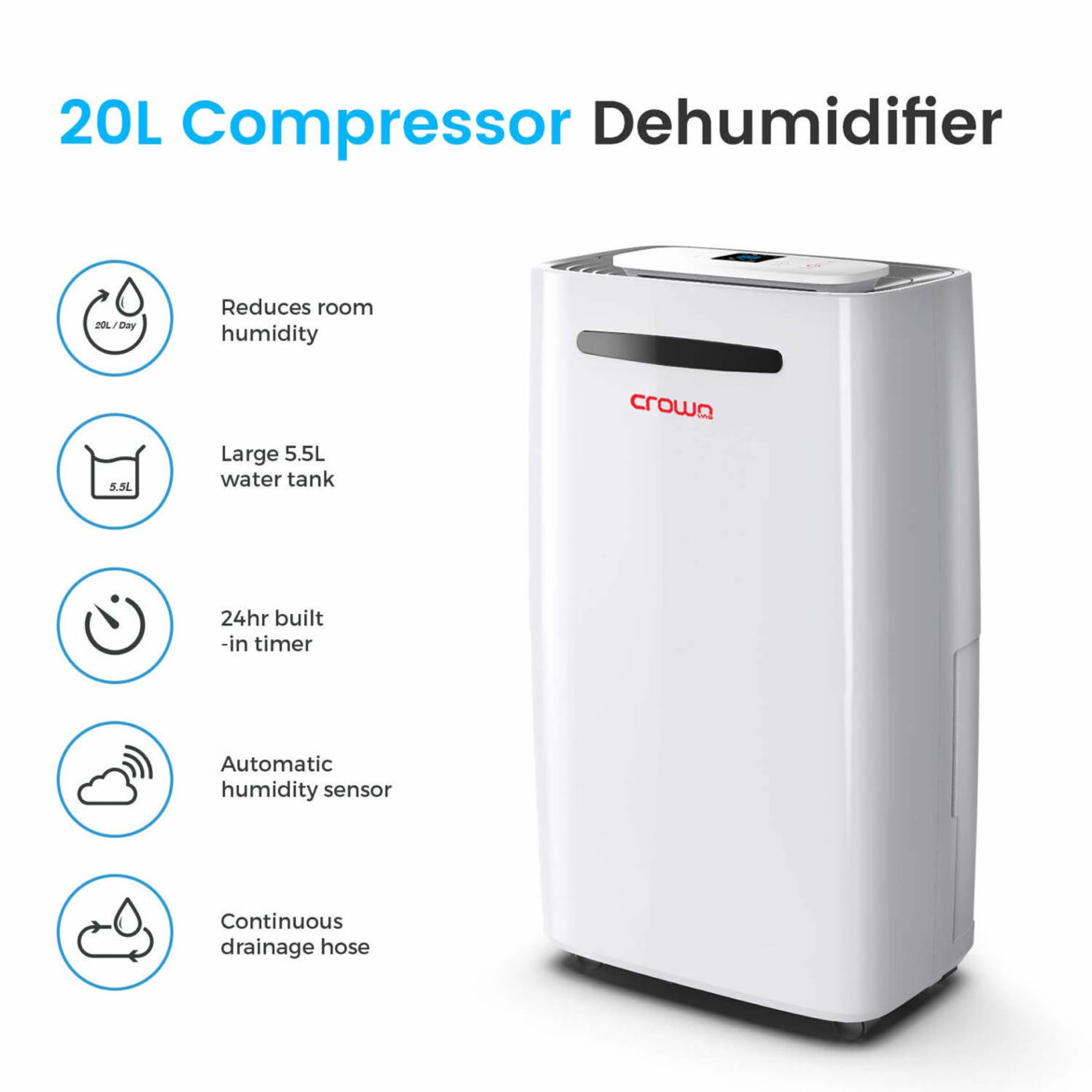 Crown Line Dehumidifier MD-231 - Crownline