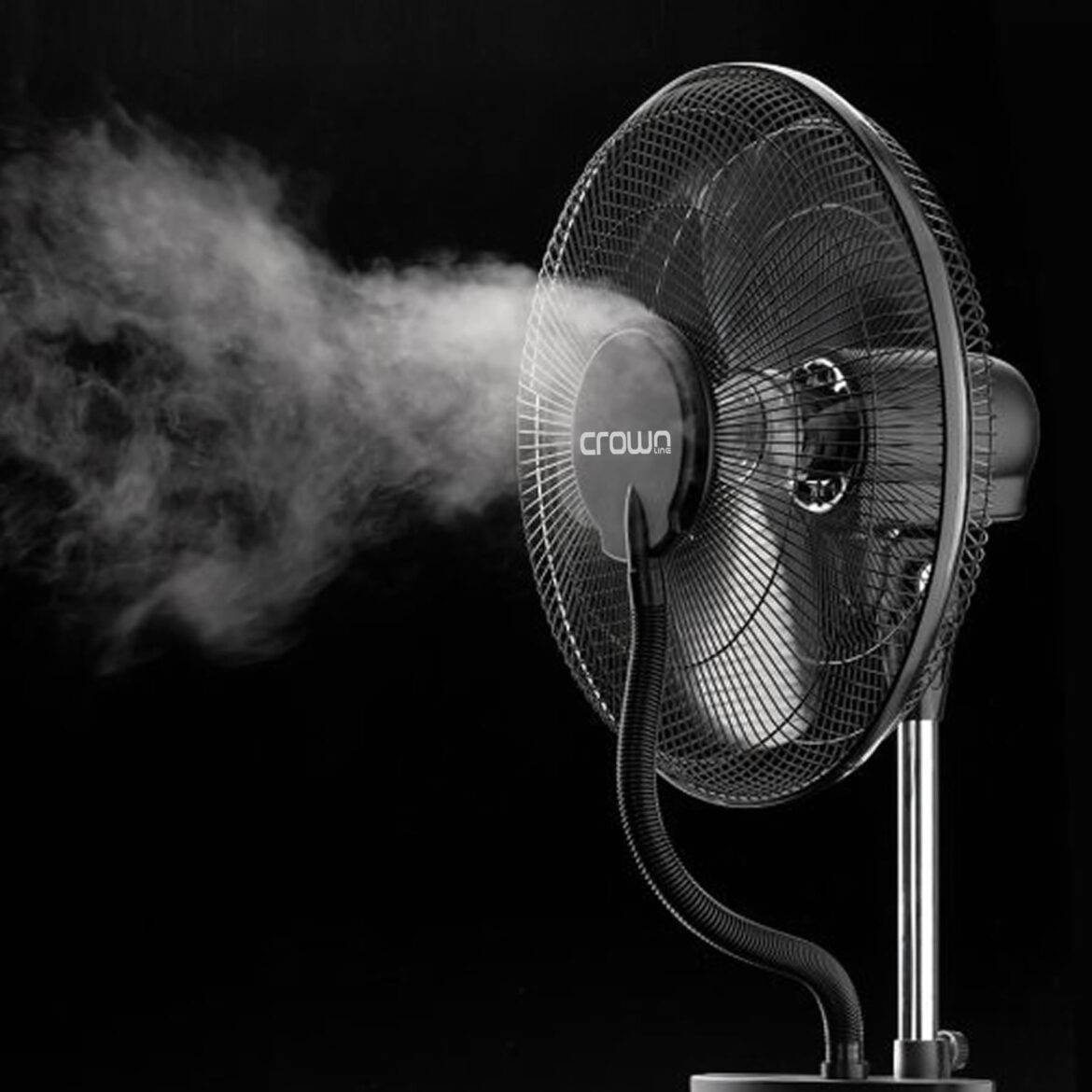Stand Fan | Mist Fan | Rechargeable Fan | Crownline