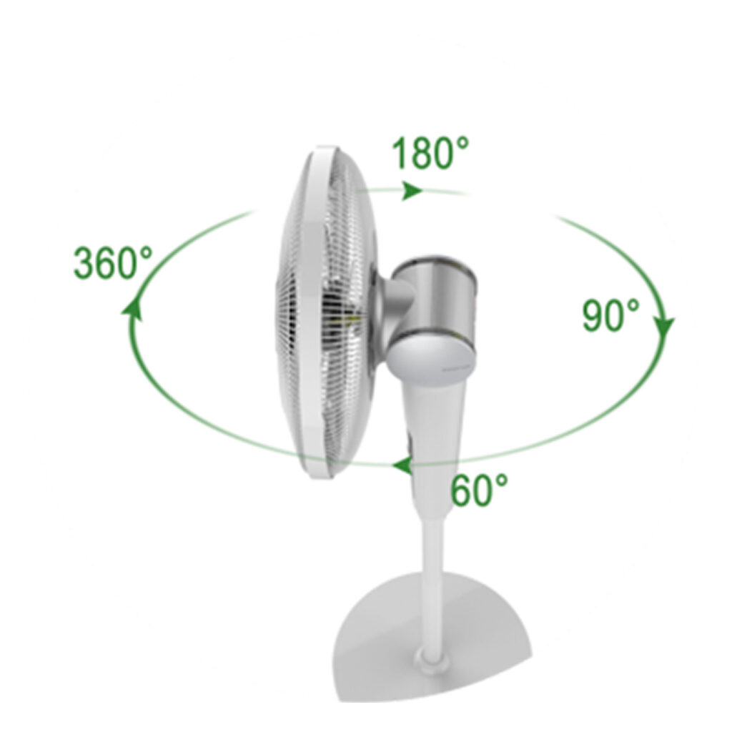 Crownline 16’’ 360° Oscillation standing fan SF-255 - Crownline