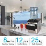 Crownline Table Top Water Dispenser with Ice Maker WD-267 [Discontinued ...