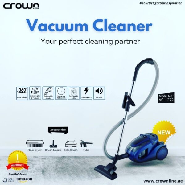 Crownline's Contemporary Vacuum Cleaner for Modern Living